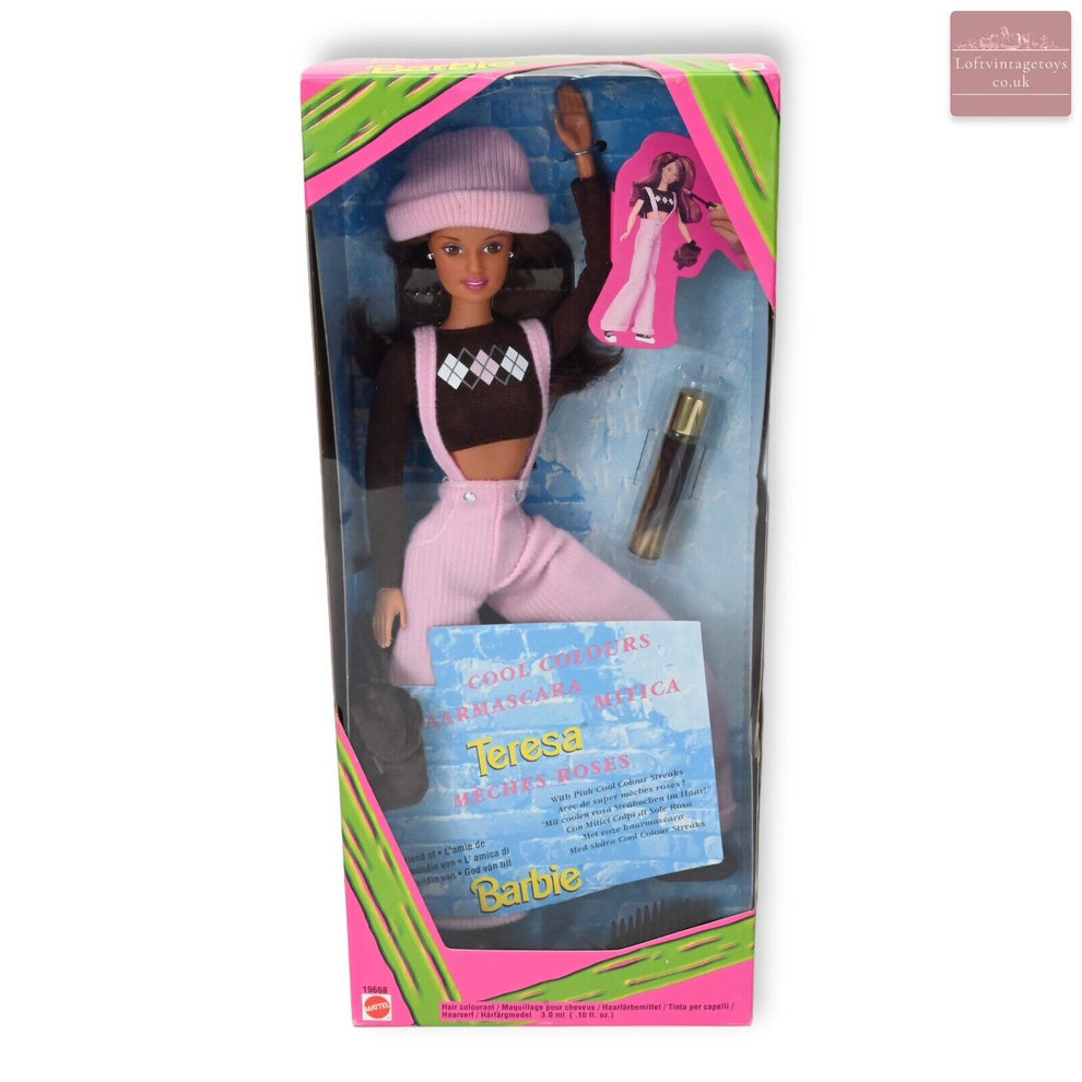 Barbie Cool Colours Teresa Doll 1997 Mattel # 19668 – LoftVintageToys
