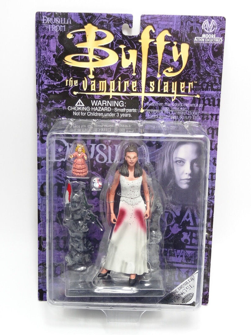 BUFFY THE VAMPIRE SLAYER FIGURE - DRUSILLA MOORE ACTION COLLECTIBLES ...