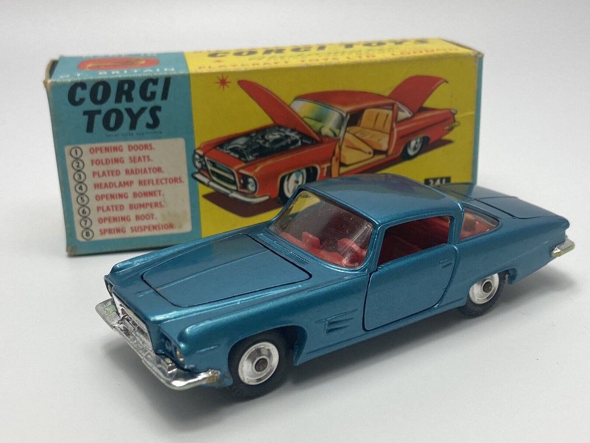 CORGI 241 GHIA L6.4 WITH CHRYSLER ENGINE WITH ORIGINAL BOX ...